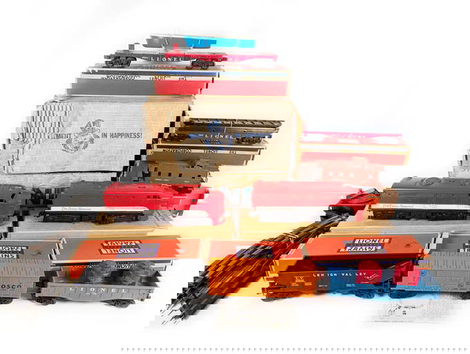 Lionel Texas Special Freight Car Set 8658 In Original Set Box