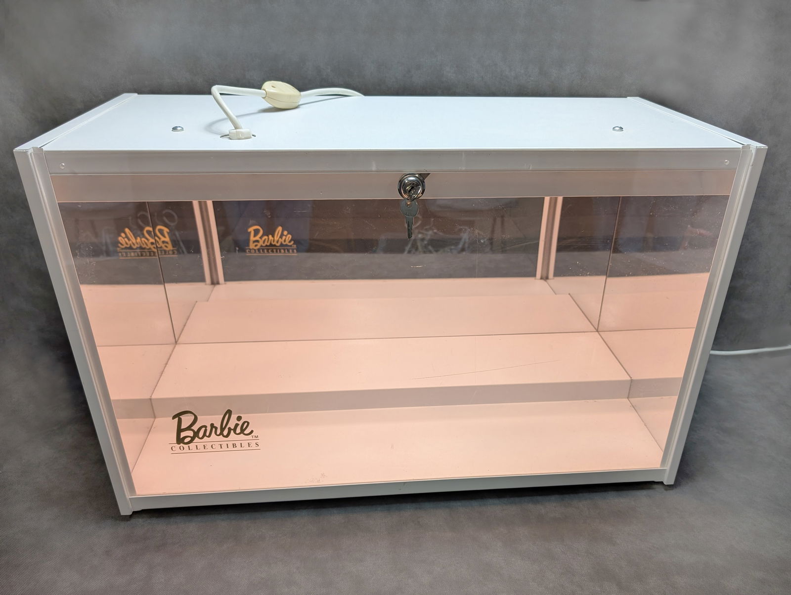 Amazing Barbie Light-up Display Case Auction