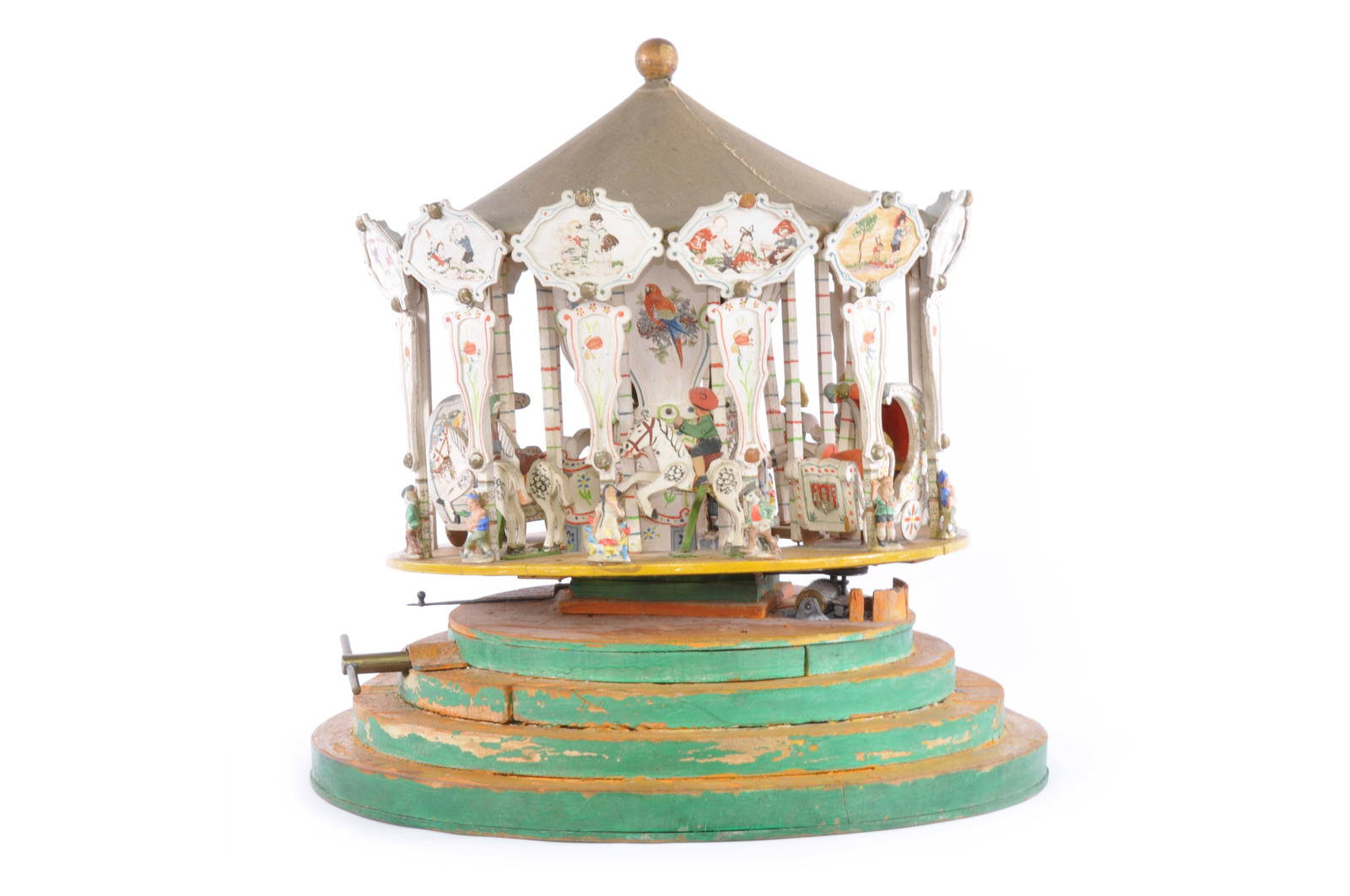 German Mid 20th Century Merry Go Round Store Display Auction