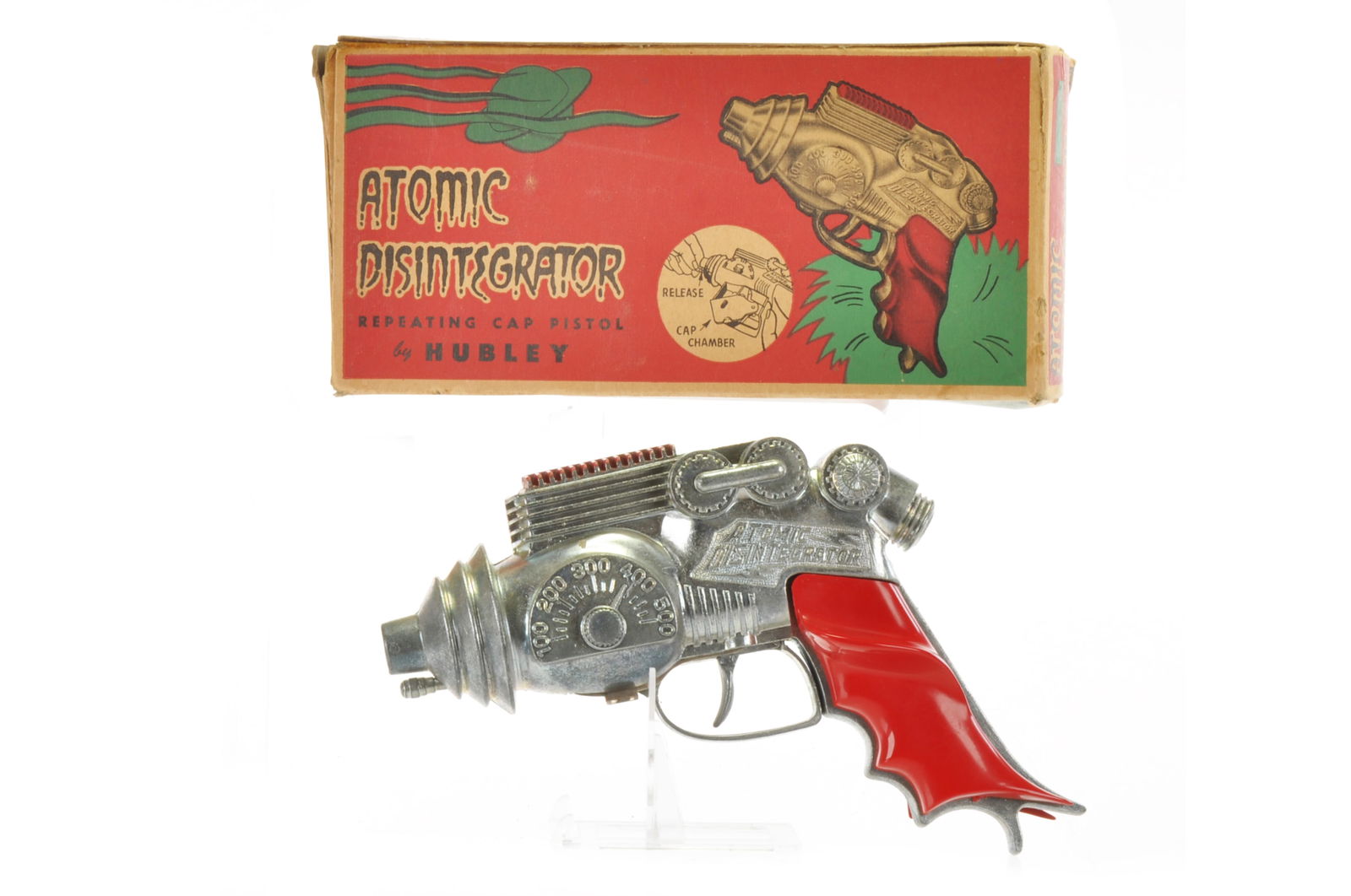 Immaculate Hubley Atomic Disintegrator Cap Pistol Auction