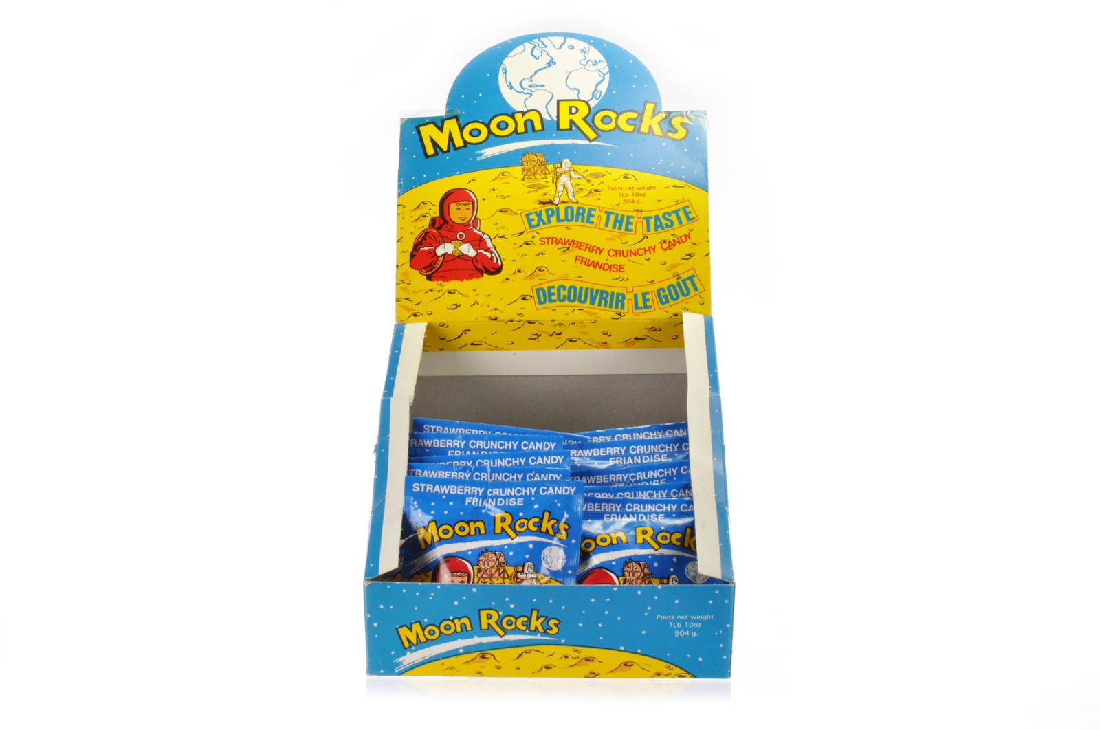 Moon Rocks Display Box And Crunchy Candy Auction
