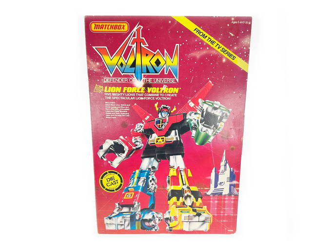 Voltron Robot Diecast Toy By Matchbox