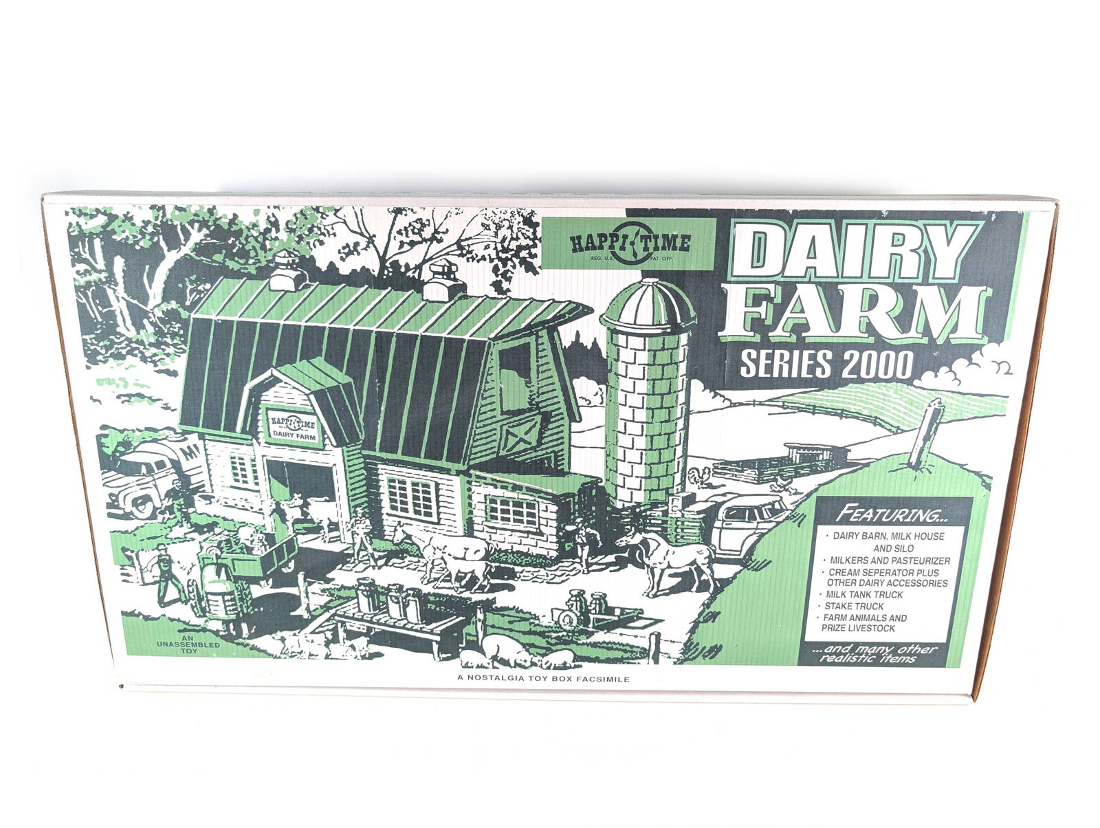 Marx Happy Time Dairy Farm Playset No. 3954 Series 2000 Reproduction ...