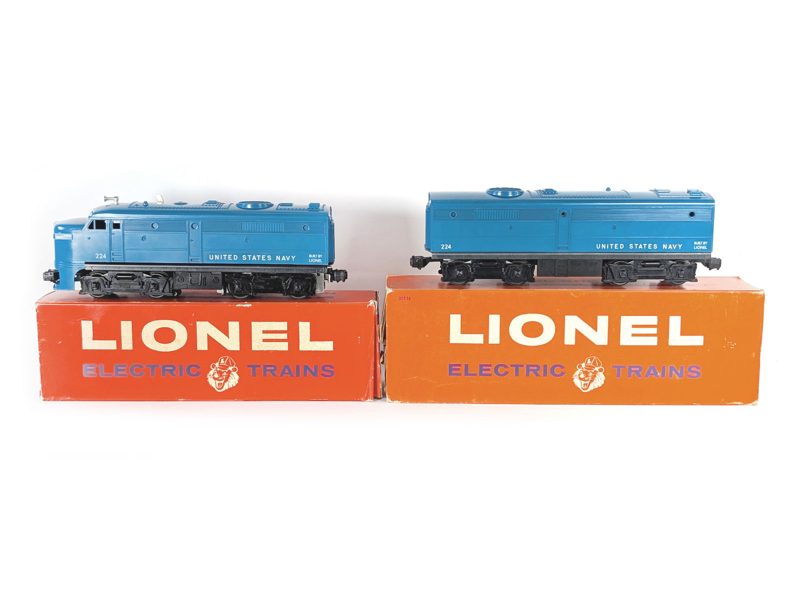 Lionel Diesel Engine Alco Usn United States Navy 224 Boxes Auction