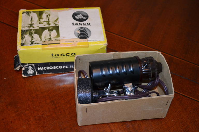 Vtg Tasco Optics Microscope Illuminator #1582