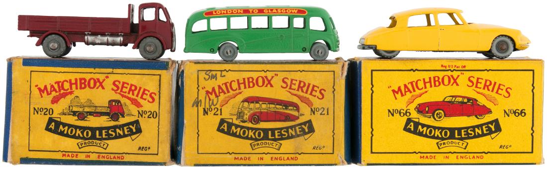 Matchbox First Series Boxed Trio.
