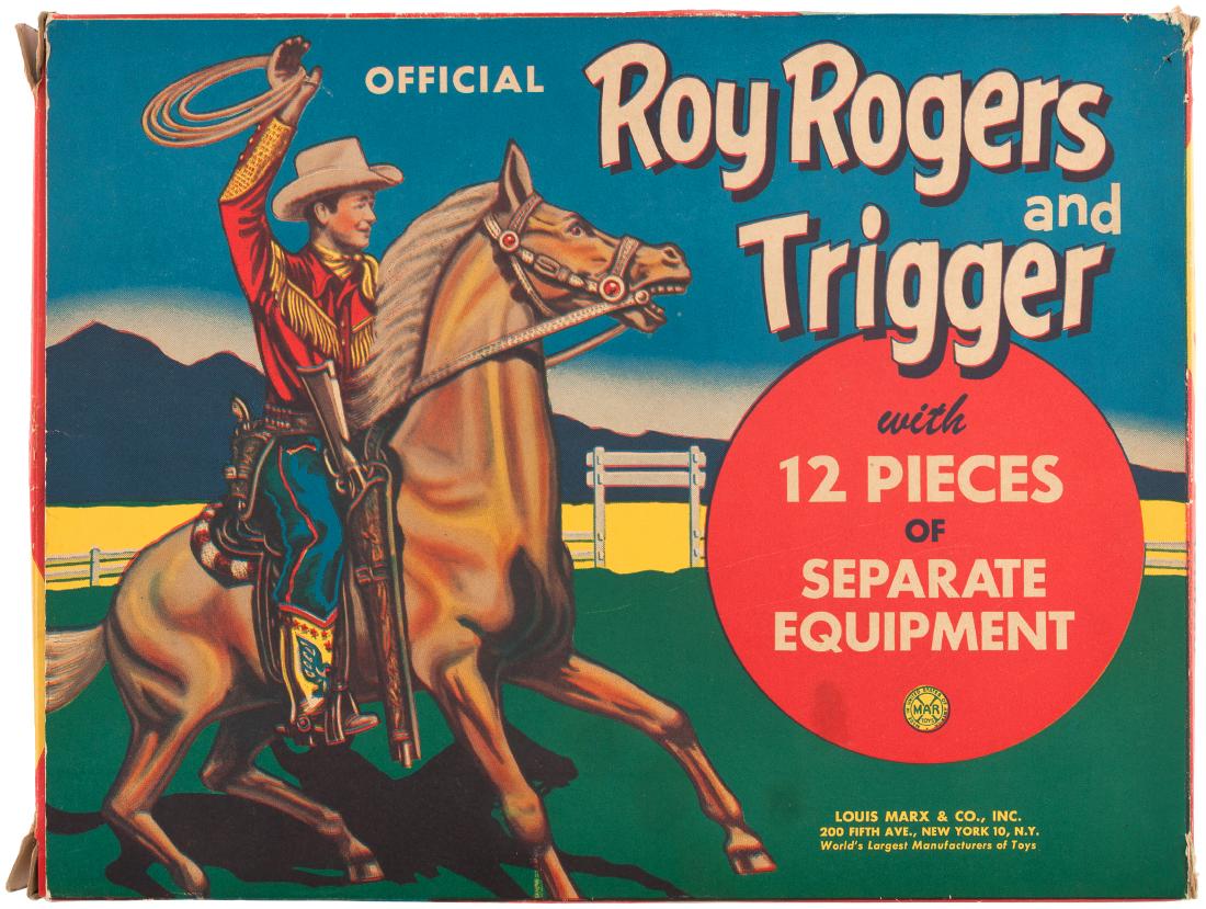 "OFFICIAL ROY ROGERS AND TRIGGER" BOXED MARX FIGURE ACC - Mar 14, 2017 ...