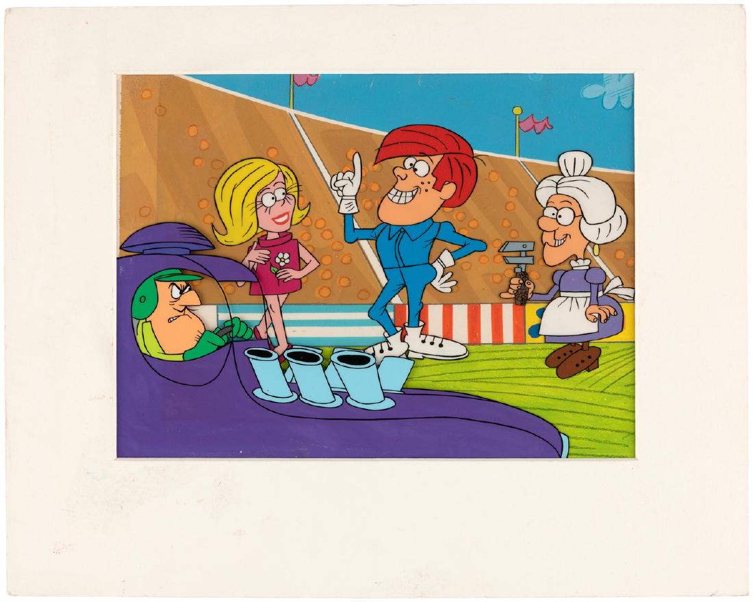 "TOM SLICK" ANIMATION CEL SET-UP. - Jul 12, 2018 | Hake's Auctions in PA