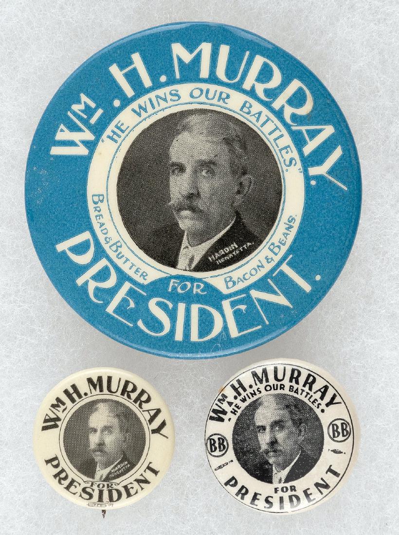 WILLIAM H. MURRAY 'ALFALFA BILL' 1932 DEMOCRATIC