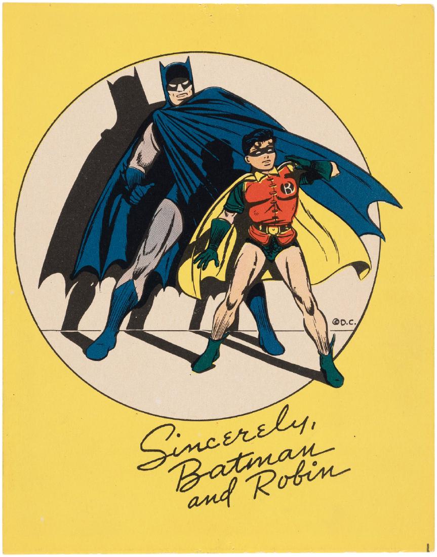 "BATMAN AND ROBIN" FIRST SEEN VARIETY OF RARE