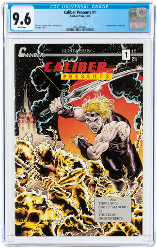 Caliber Presents #1 January 1989 Cgc 9.6 Nm+ (first