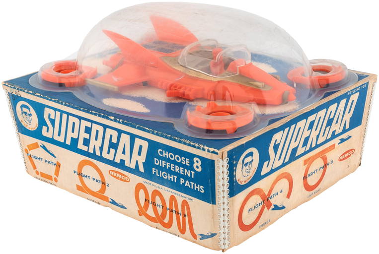 Mike Mercury Supercar Battery Operated Boxed Remco