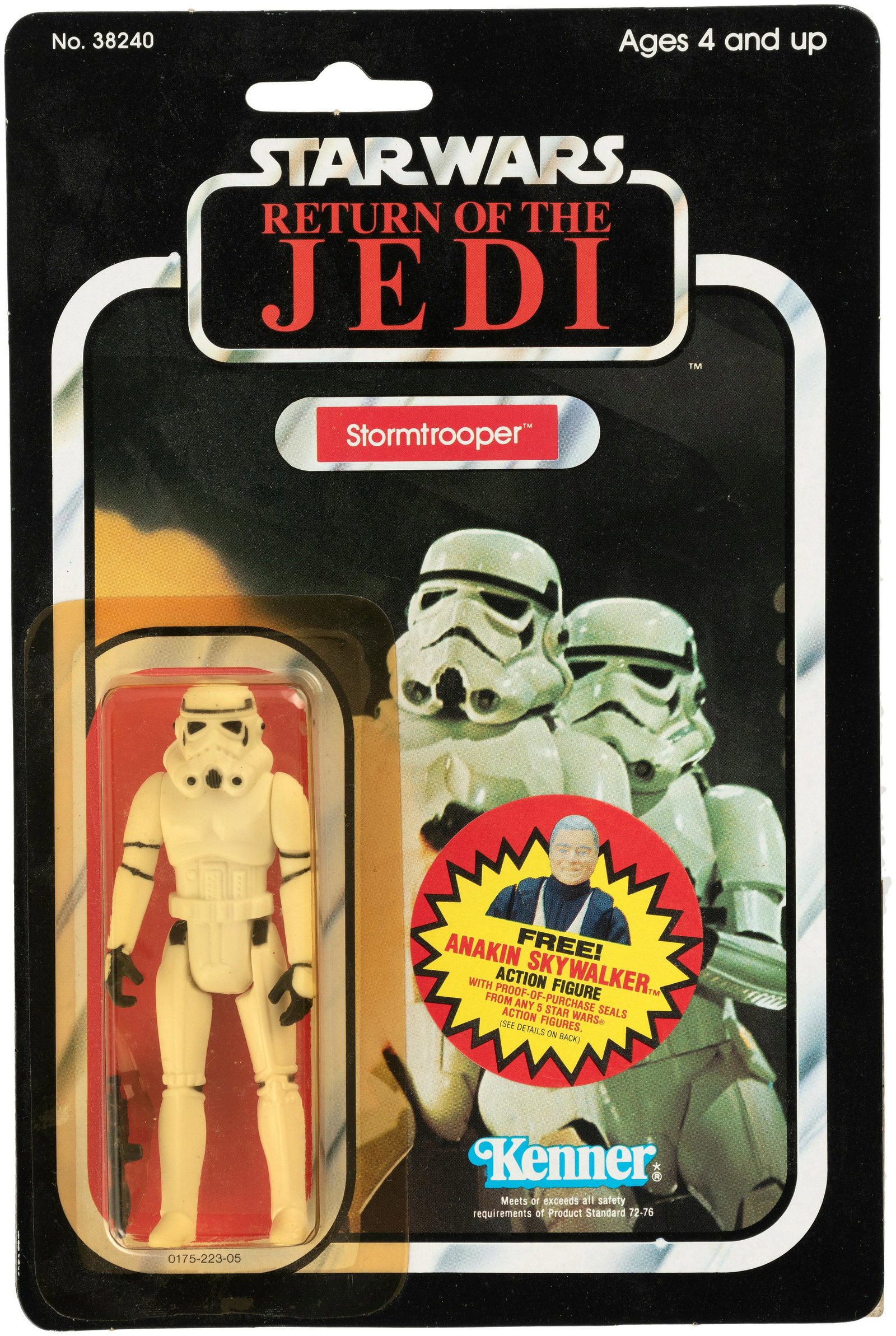 Star Wars: Return Of The Jedi Stormtrooper 77 Back B