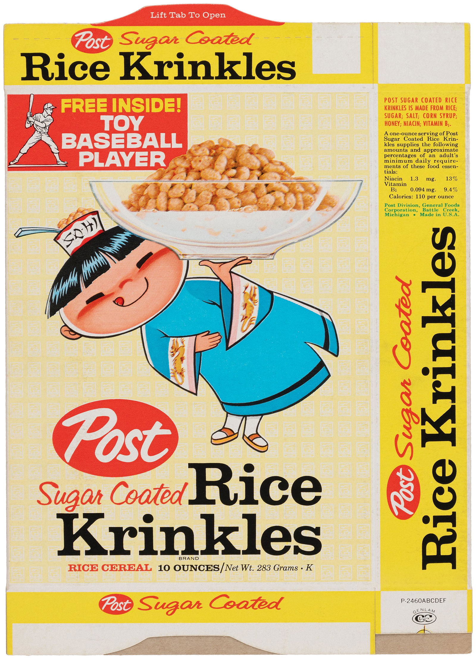 POST RICE KRINKLES FILE COPY CEREAL BOX FLAT WITH - Feb 24, 2021 | Hake ...