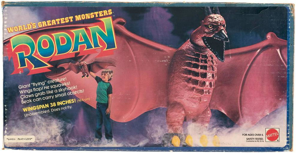 Rodan Shogun Warriors Large Boxed Figure.
