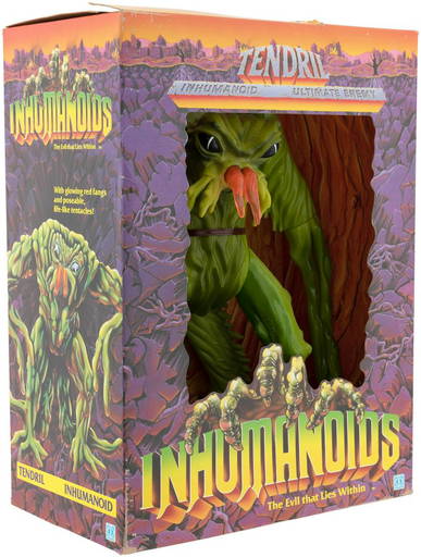 INHUMANOIDS ULTIMATE ENEMY (1986) TENDRIL FACTORY-SEALED IN BOX. (#1739 ...