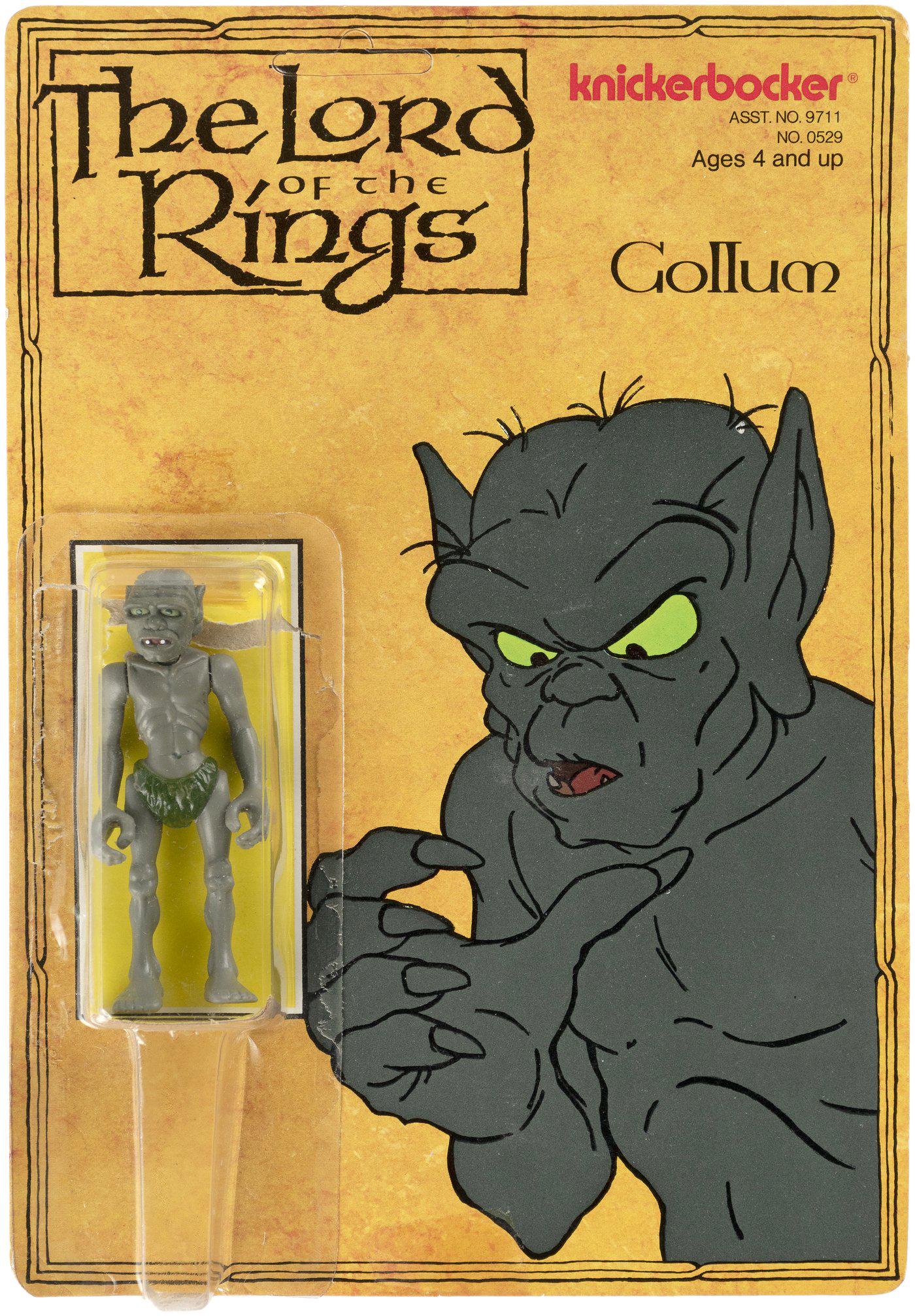 Knickerbocker The Lord Of The Rings (1979) - Gollum On Open Card. Auction