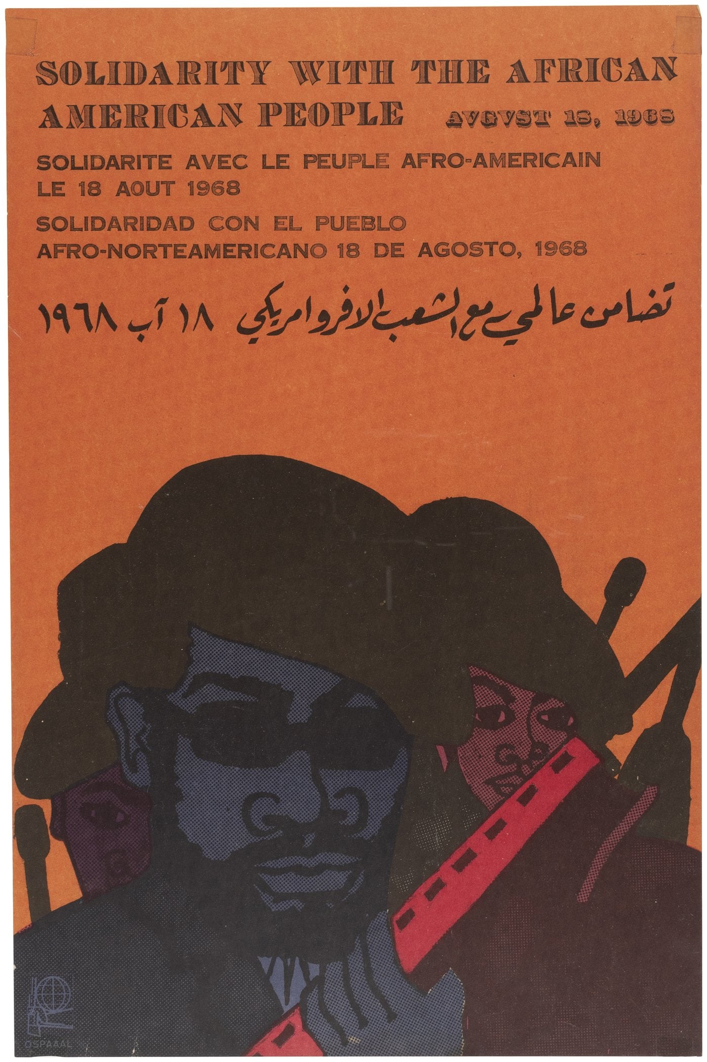 Black Panther Party 1968 Ospaaal Civil Rights Poster Emory Douglas Art ...