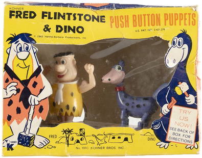 Fred Flintstone Character Display Auction