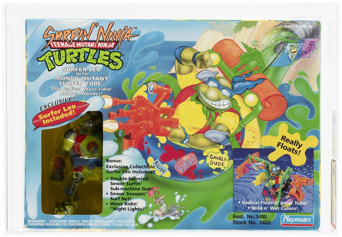 Surfin' Ninja Teenage Mutant Ninja Turtles (1994) - Surfin' Leo With ...