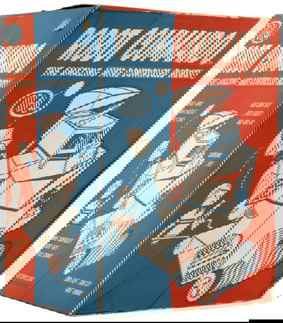 Ideal Robot Commando The Amazing Mike Controlled Robot. Auction