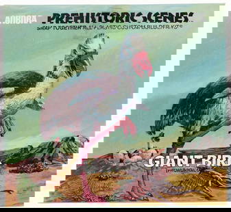 Aurora Prehistoric Scenes - Cave Factory-sealed Model Kit Pair (box ...