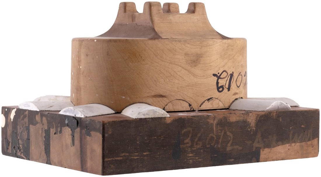 Marx Batman Batphone Hot-line Telephone Prototype - Wooden Mold Pattern ...