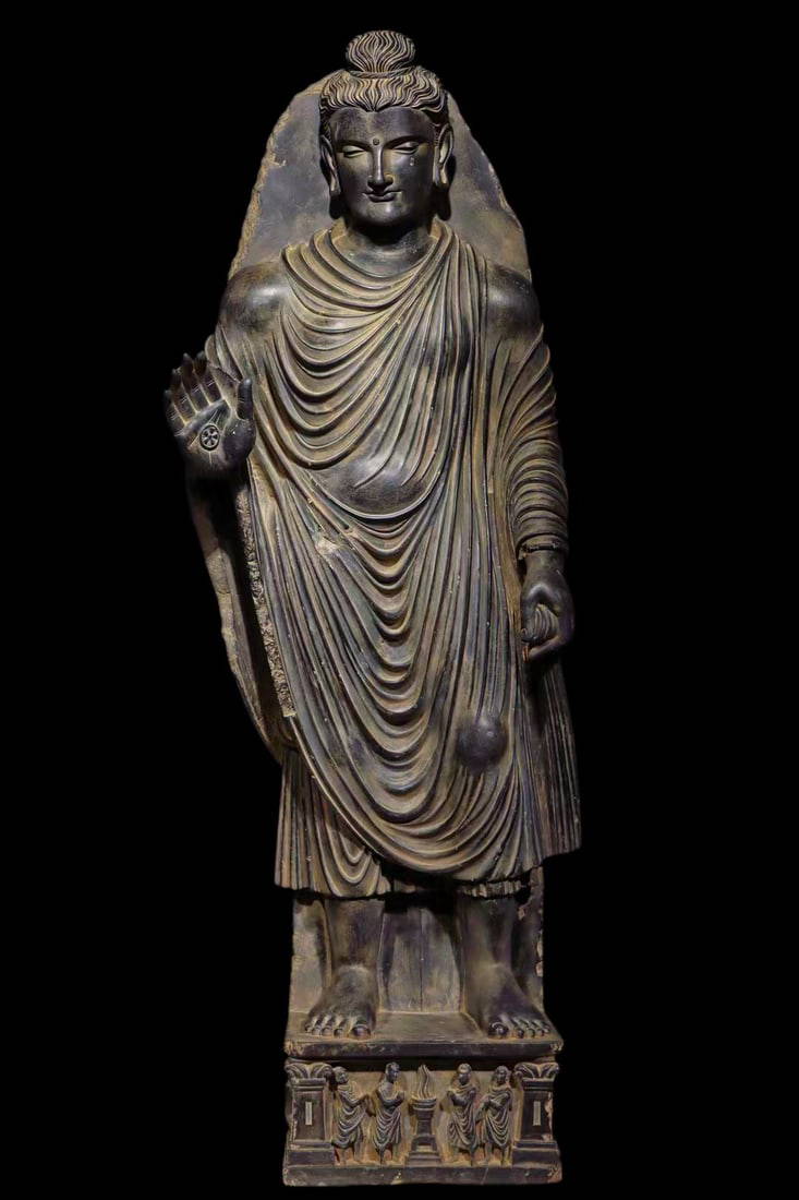 10th Century Gandhara Statue Auction