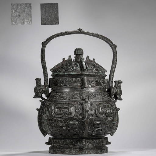 Ancient Copper Inscriptions On The Pot