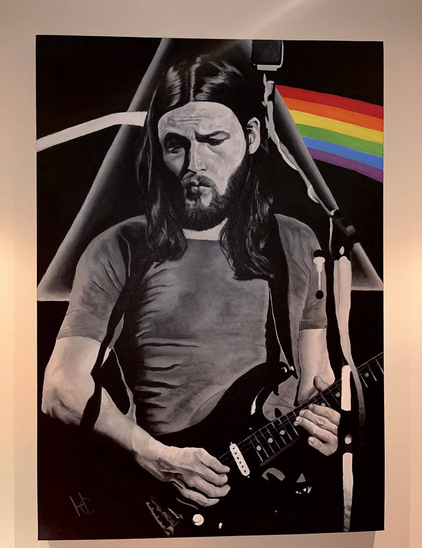 Gilmour By Harry Chambers 2023 Acrylic Auction