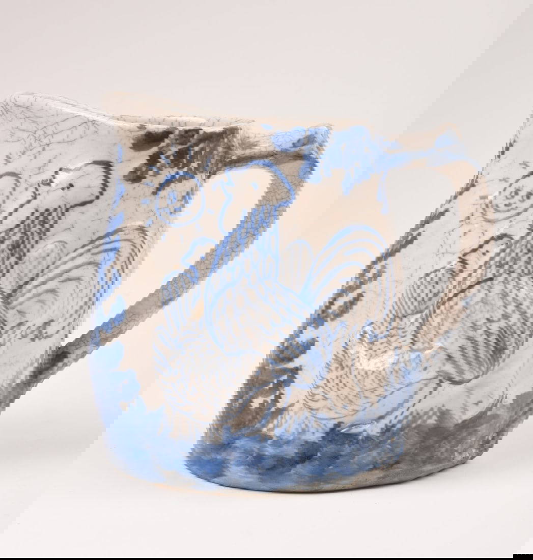 Dedham Pottery "night & Day" Pitcher Auction