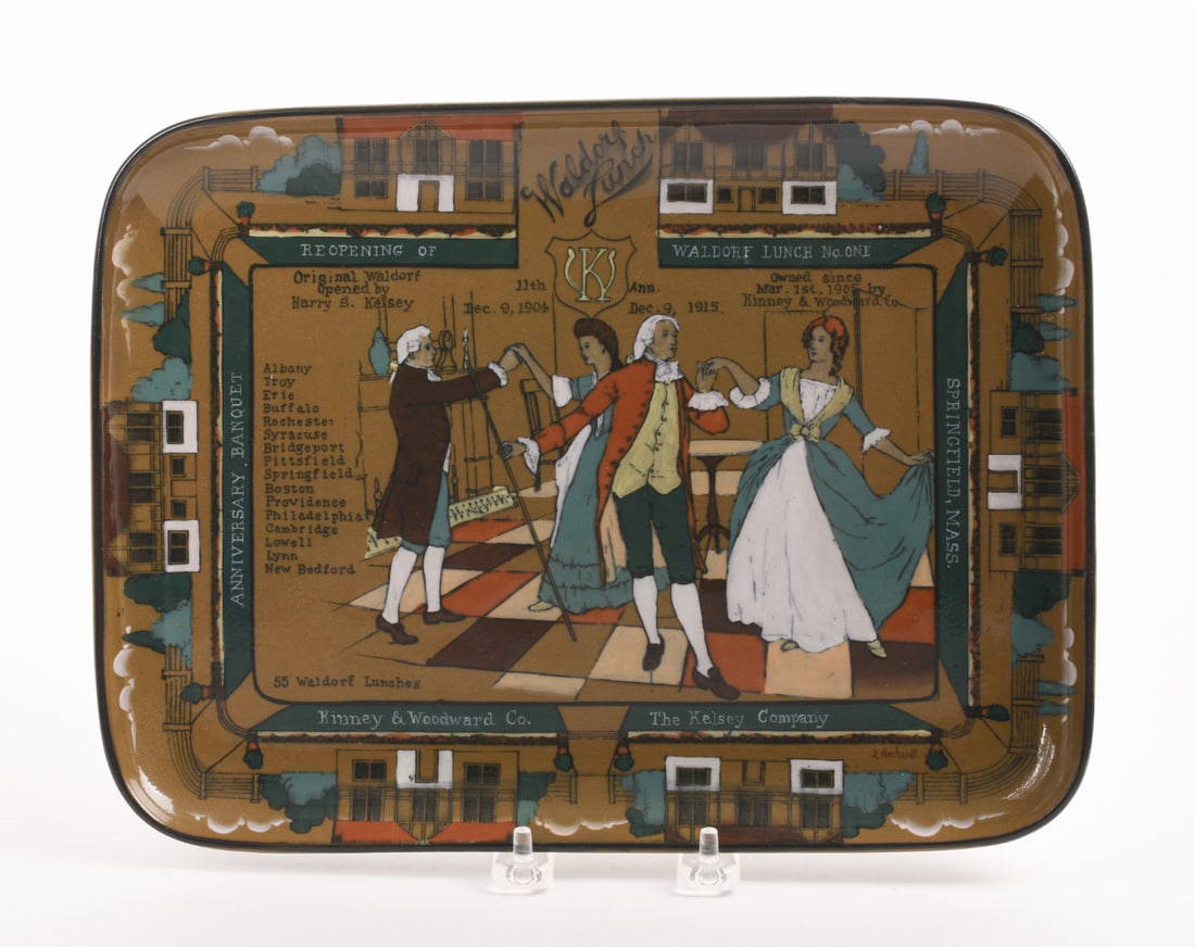 Buffalo Pottery Deldare Ware Tray Auction