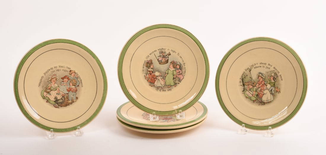 Roseville Juvenile Plates Auction