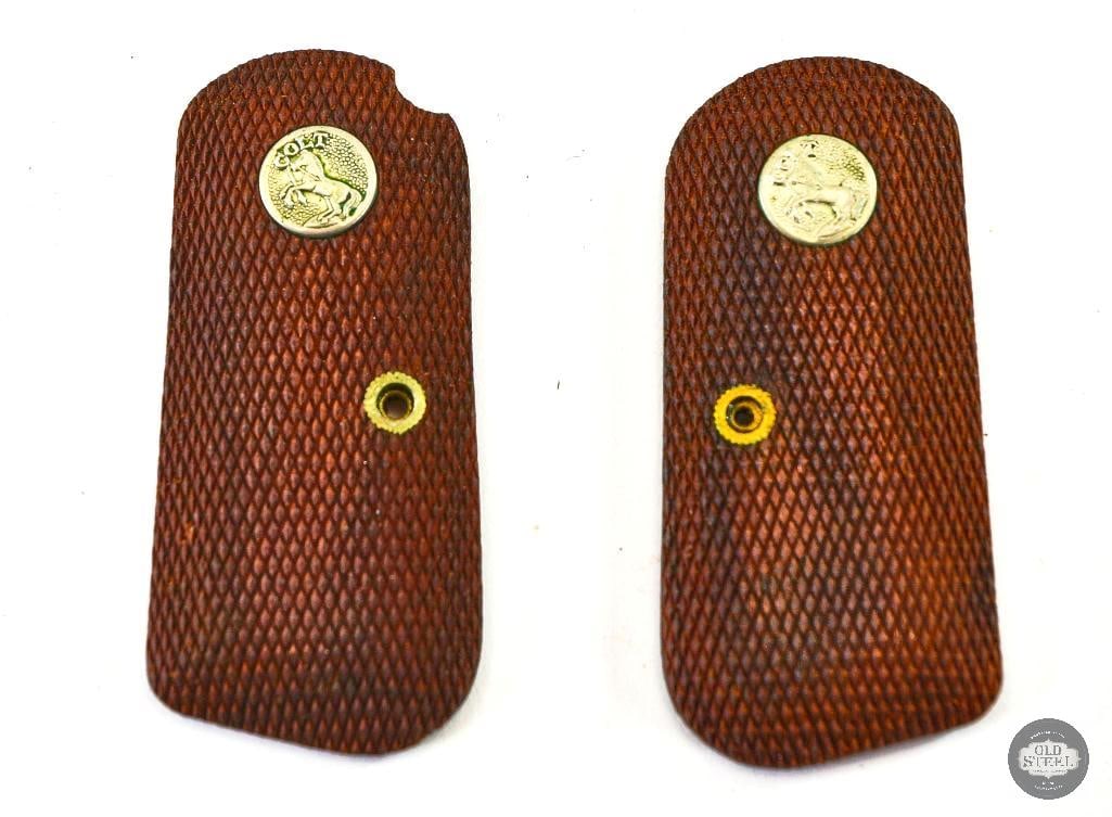 Colt Model 1903 Grip Panels - Wood Auction