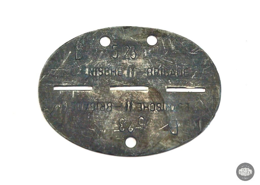 Wwii German Ss Dog Tag Auction