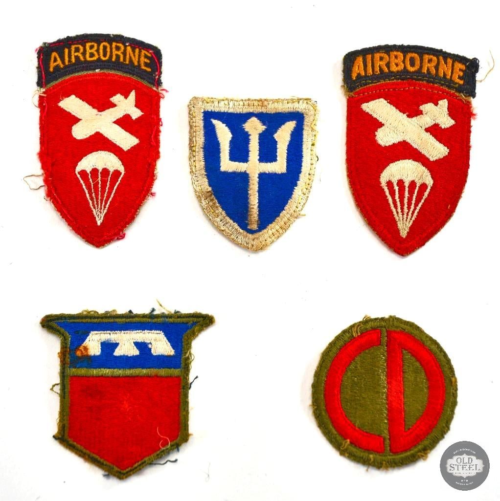 Wwii Us Military Unit Patches Auction