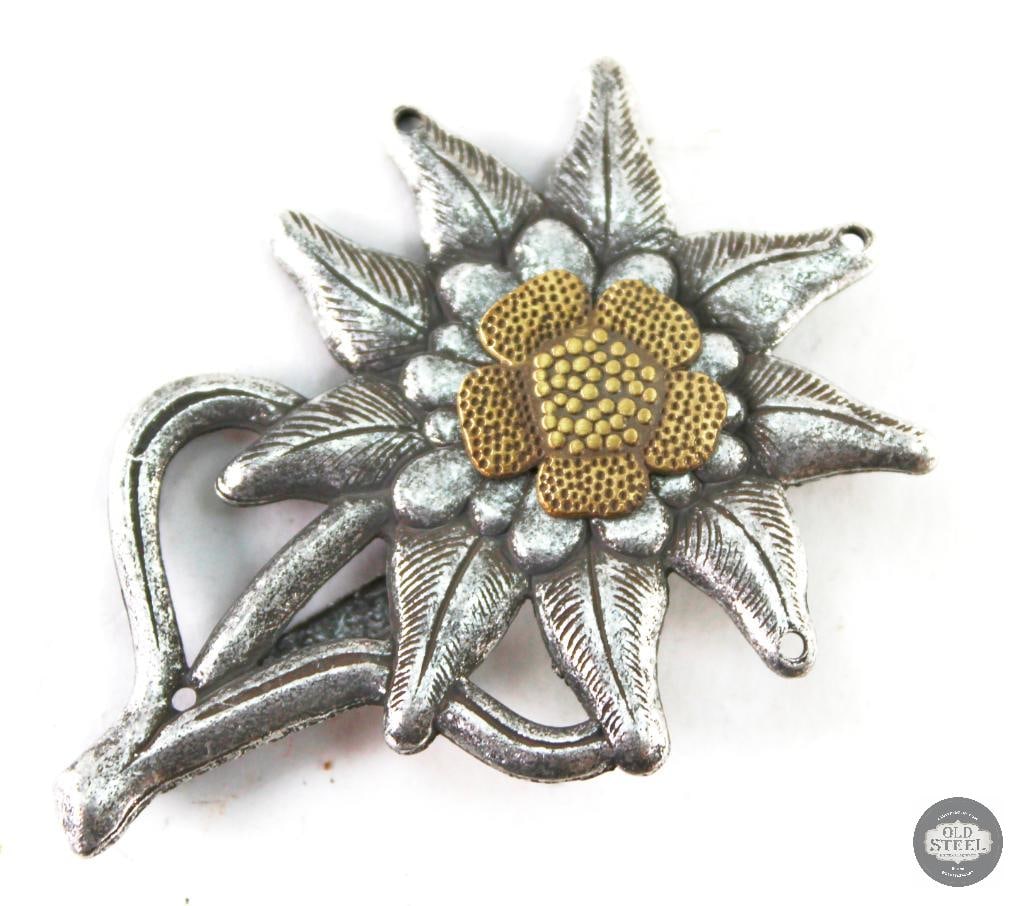 Wwii German Edelweiss Hat Pin Auction