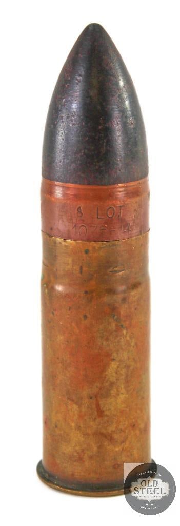 Wwi Model Of 1916 Inert 37mm Munition Cartridge Auction