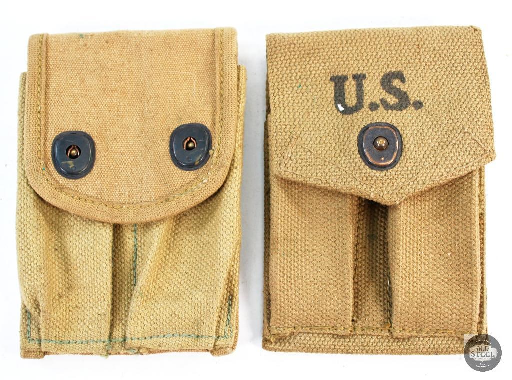 Post Wwi Us1911/a1 Double Magazine Pouches Auction