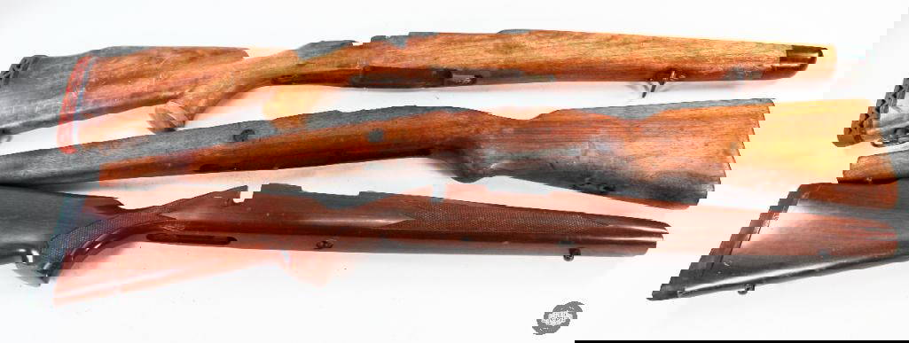 3 Wooden Rifle Stocks Rem 700 / Mauser
