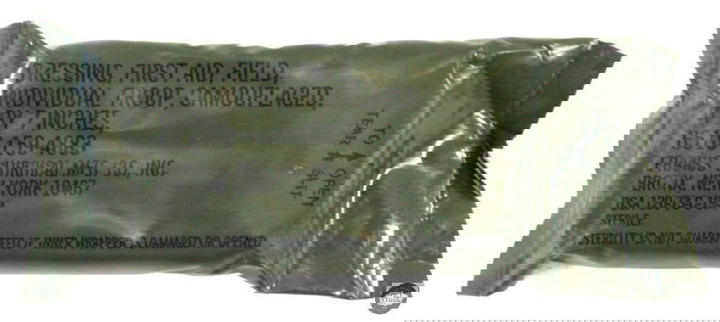 Wwii Us Military First Aid Field Dressing - 1944 Auction