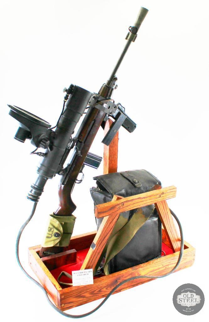 Inland M1 Carbine - M-3 Infrared Sniper Scope And Accessories Display ...