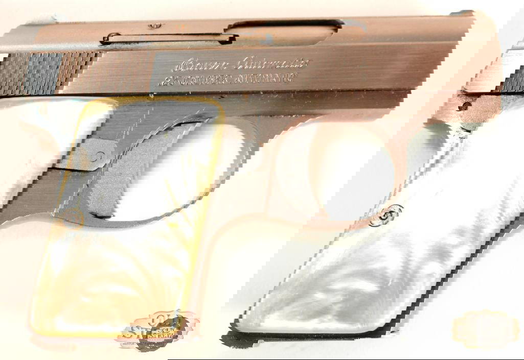 Bauer Automatic Mini Handgun And Original Box - .25 Acp Auction