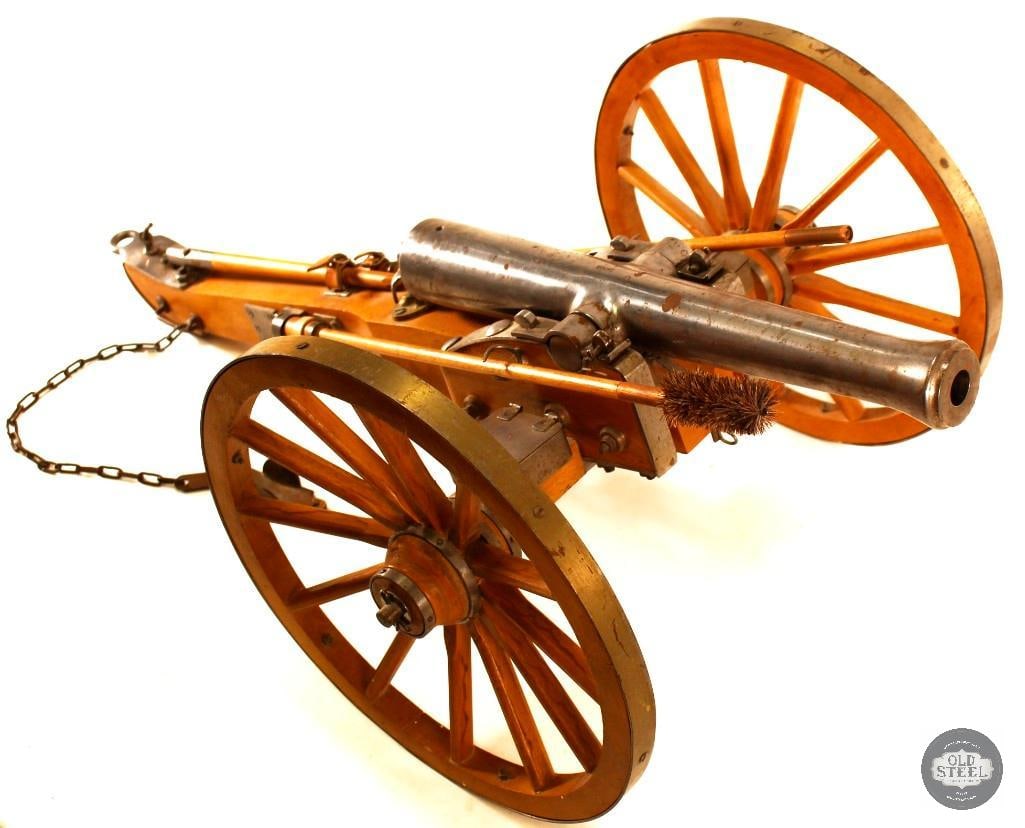 Napoleonic Cannon Display Auction