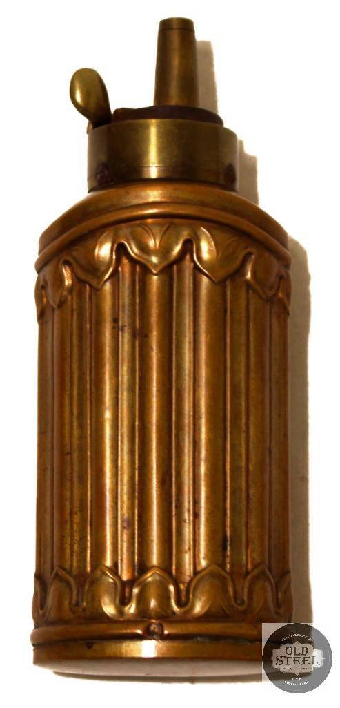 Antique Small Bronze Powder Flask Auction