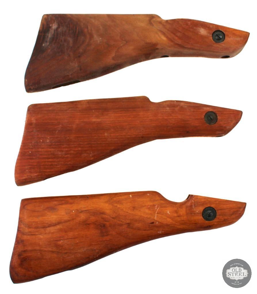 Lot Of 3 Unissued Thompson Submachine Gun Stocks Auction