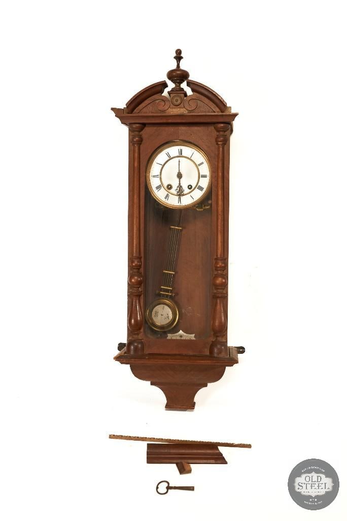 Slim Cabinet Wall Clock Auction