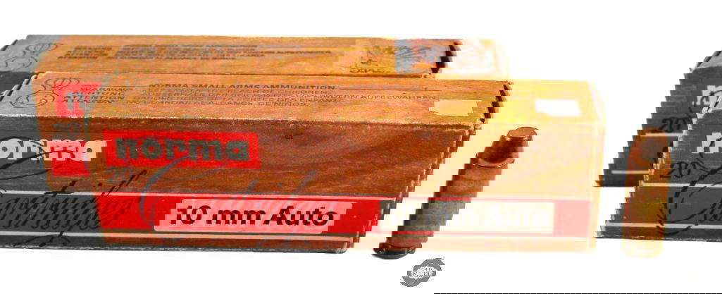 2 Boxes Norma 10mm Auto 200gr Fjtc Ammunition 40rds - Jul 03, 2025 ...