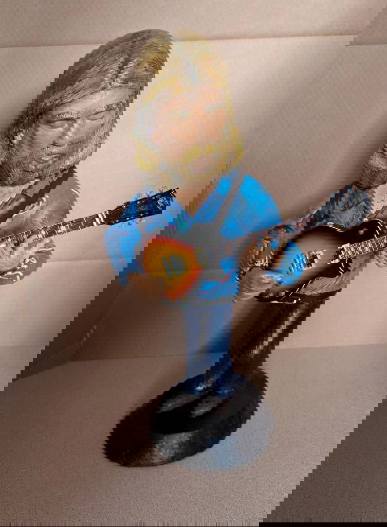 Duane Allman Hand-crafted 17" Statue By Sculptor Ron Marko Auction