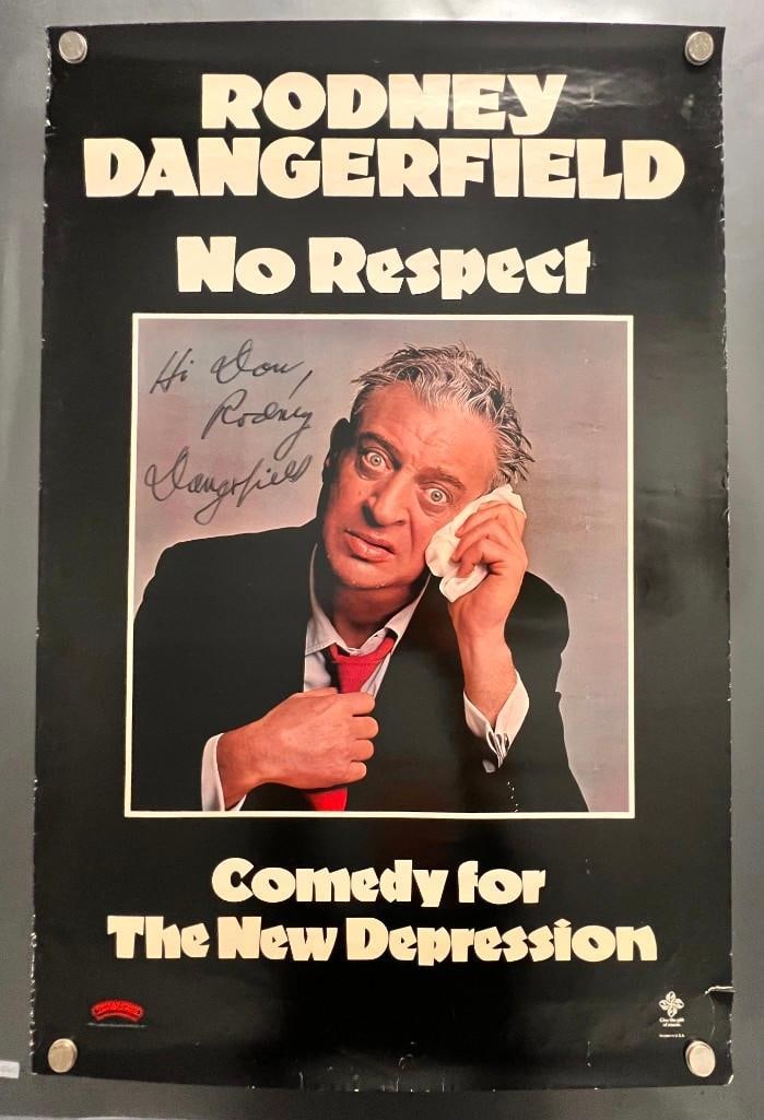 Rodney Dangerfield Signed 23" X 35" Poster (jsa Authentication)